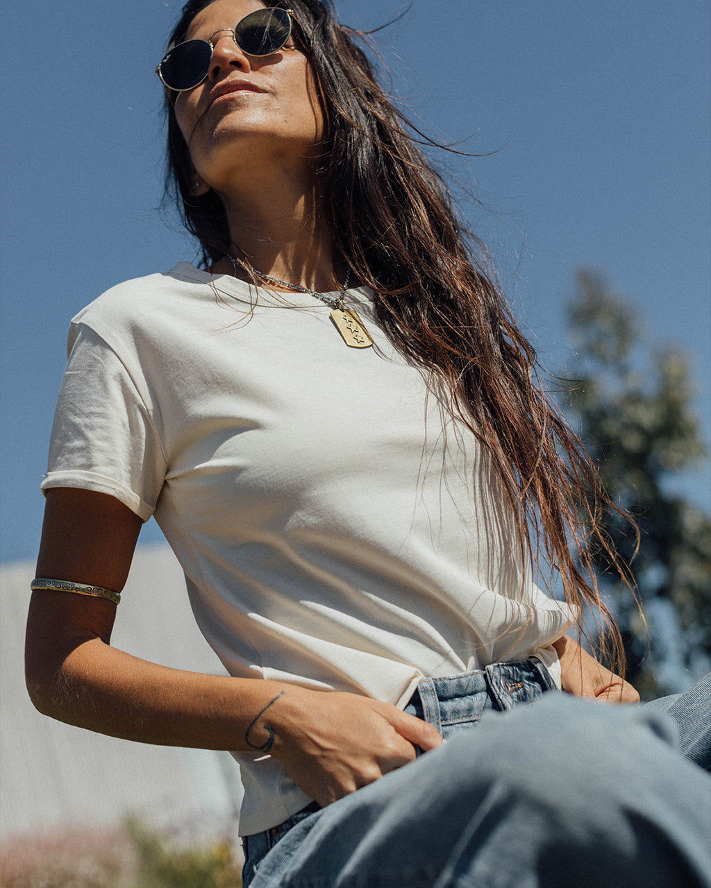 Polera N27 Crema – No Label Chile