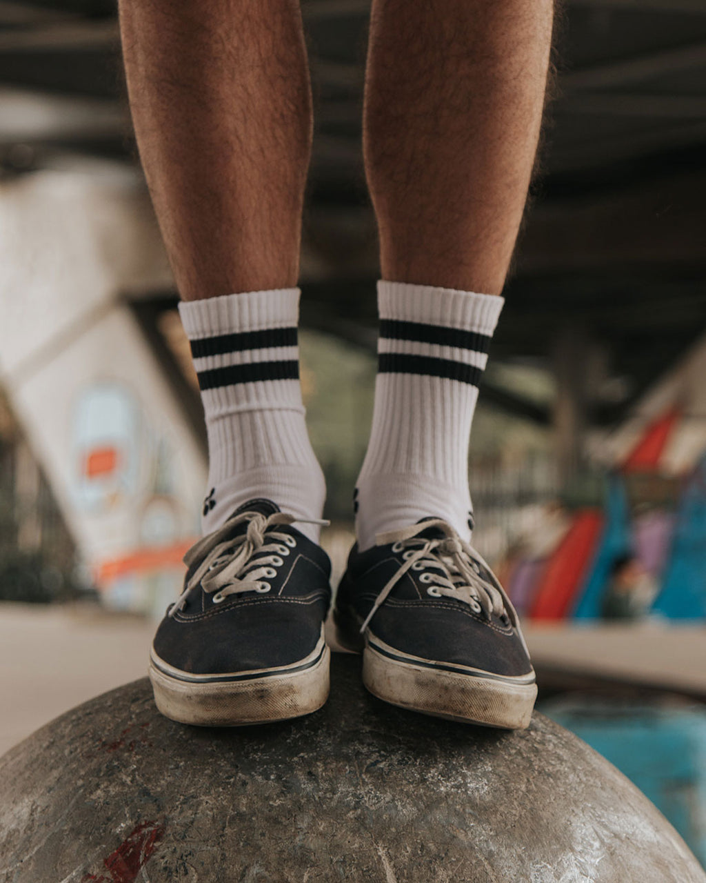 Calcetín White Line – No Label Chile